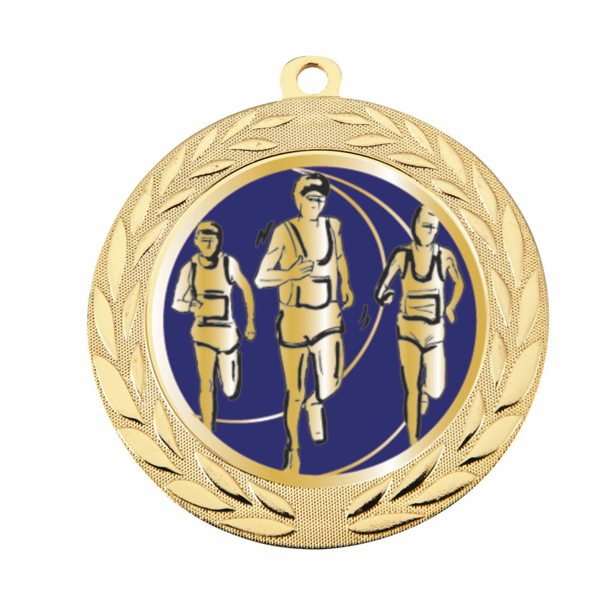 Médaille 70mm multisports avec pastille - B-ME072